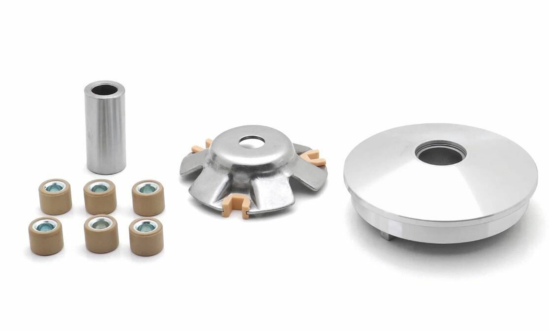 Вaриaтор передний 152QMI, 157QMJ (125/150см3) 4х тктн. (компл.) (без доп. комплектa)