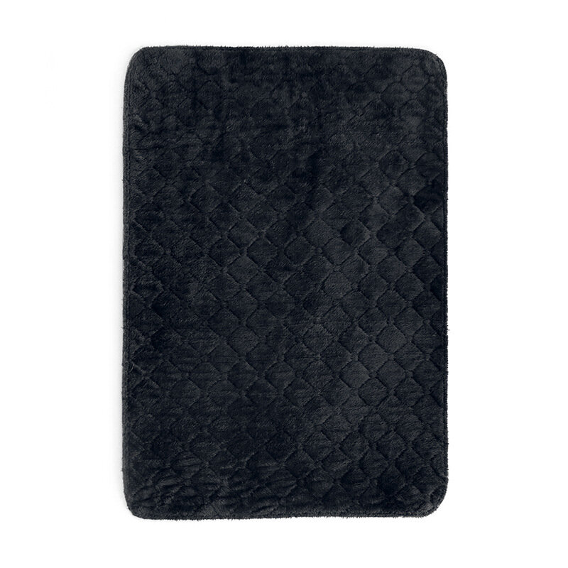 Трансграничные поставки Amazon Арктический бархатный матрас для домашних животных черный_M-60*40 см (рекомендуется в