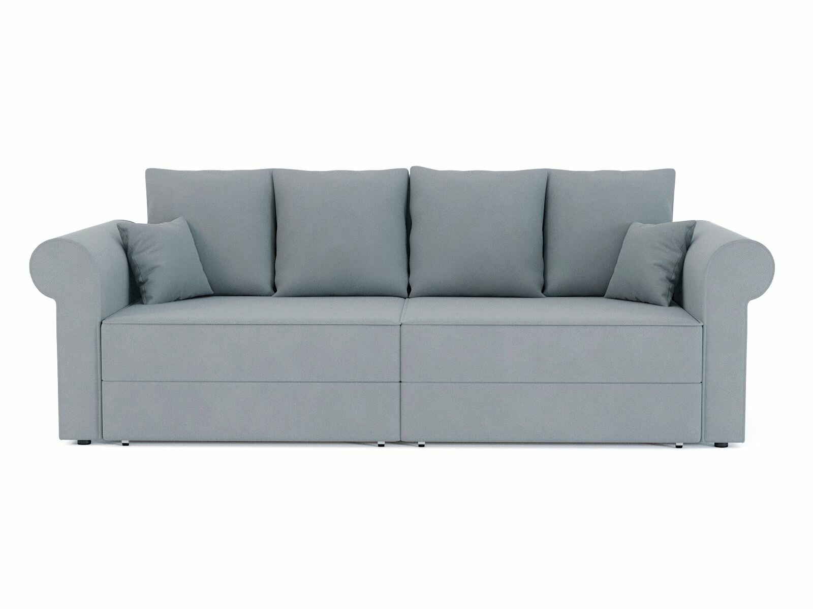 Диван - кровать Флоренция, еврокнижка-трансформер, 239*96*96, велюр Зара Маус 12