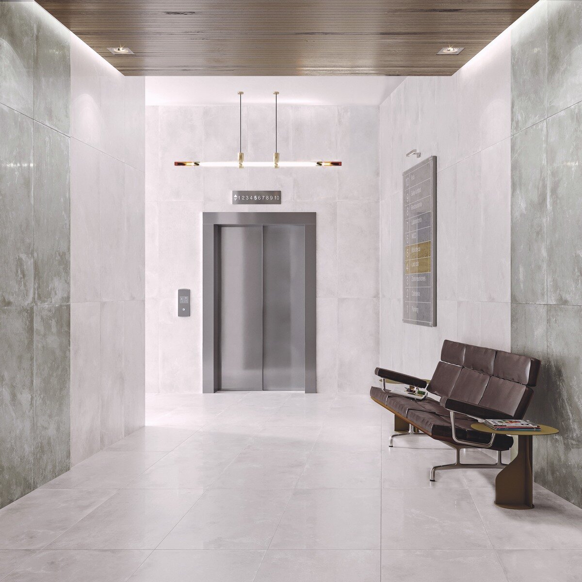 Керамогранит STN Ceramica Talent Cemento Matt Rect 60x120 110-014-2 бетон матовая Реттифицированная, морозостойкая