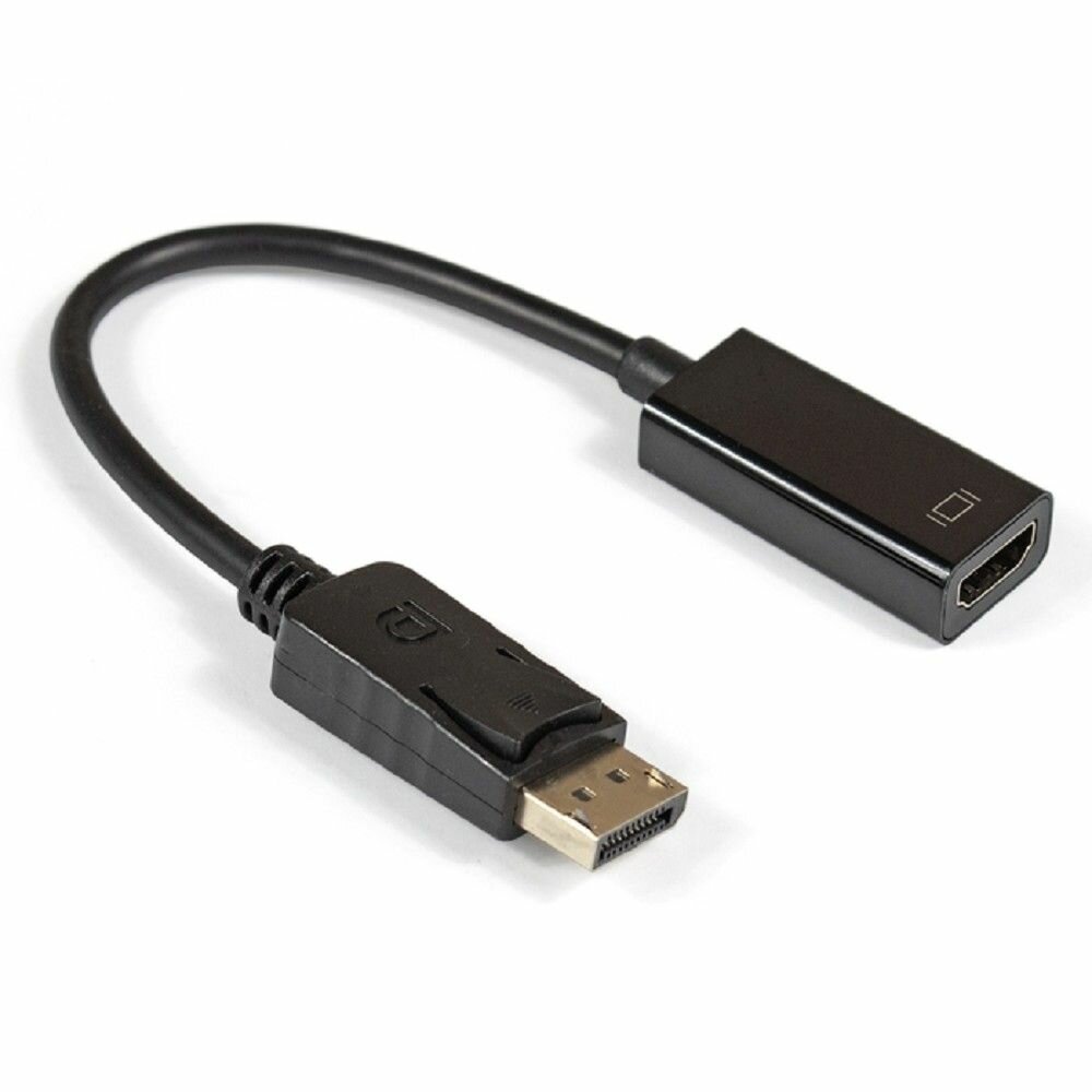 EXEGATE Переходник EX284921RUS Кабель - переходник DisplayPort - HDMI EX - DPM - HDMIF - 0.15 20M 19F, 0,15м