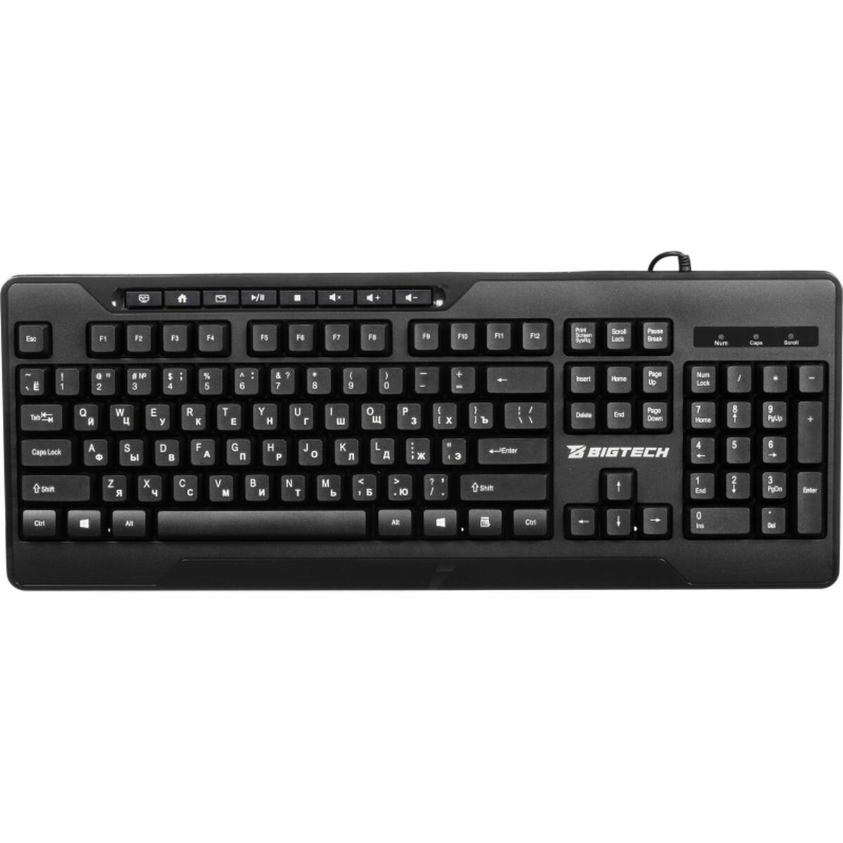 Клавиатура Bigtech BM-K213BK (2068671), 20шт.