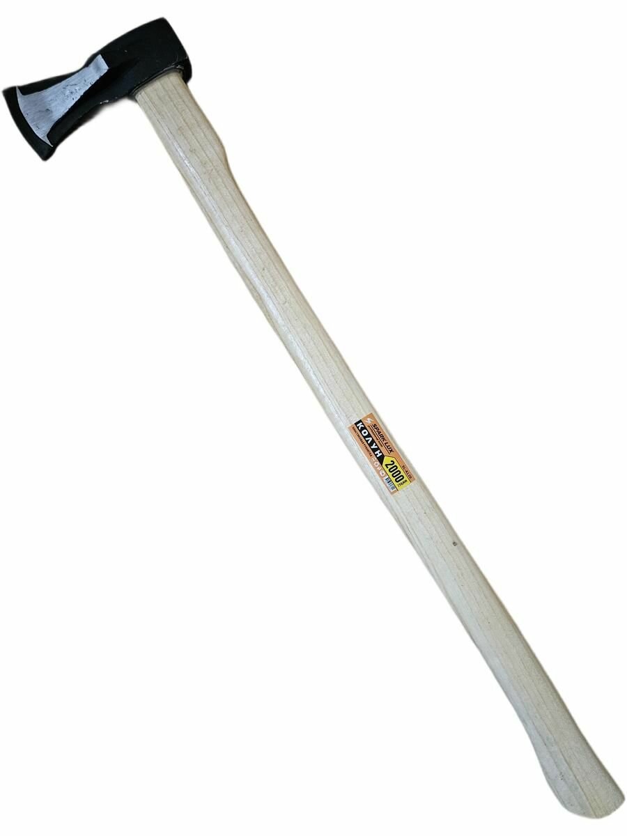 Колун топор литая сталь 2 килограмма , рукоять 92 см из ясеня.