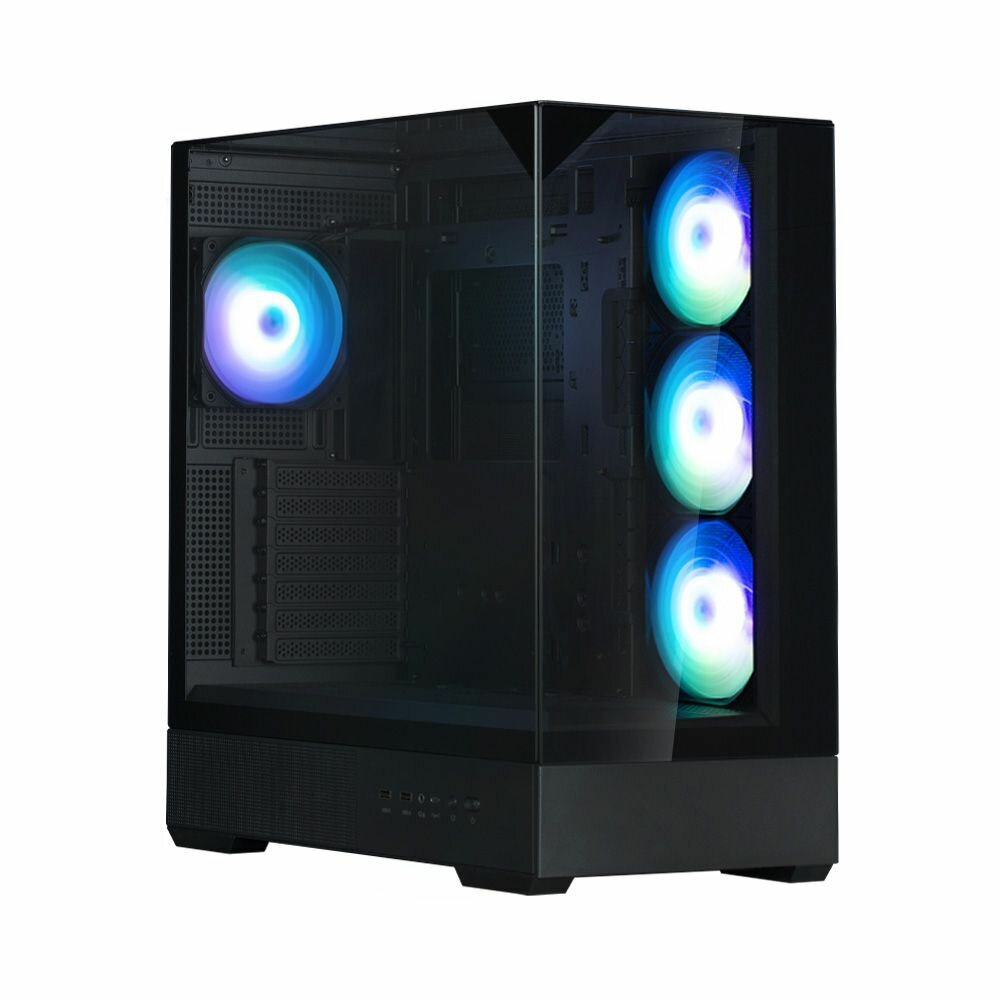Корпус Zalman P40 Prism Plus, Black, ATX Mid Tower P40 Prism Plus Black без БП, черный