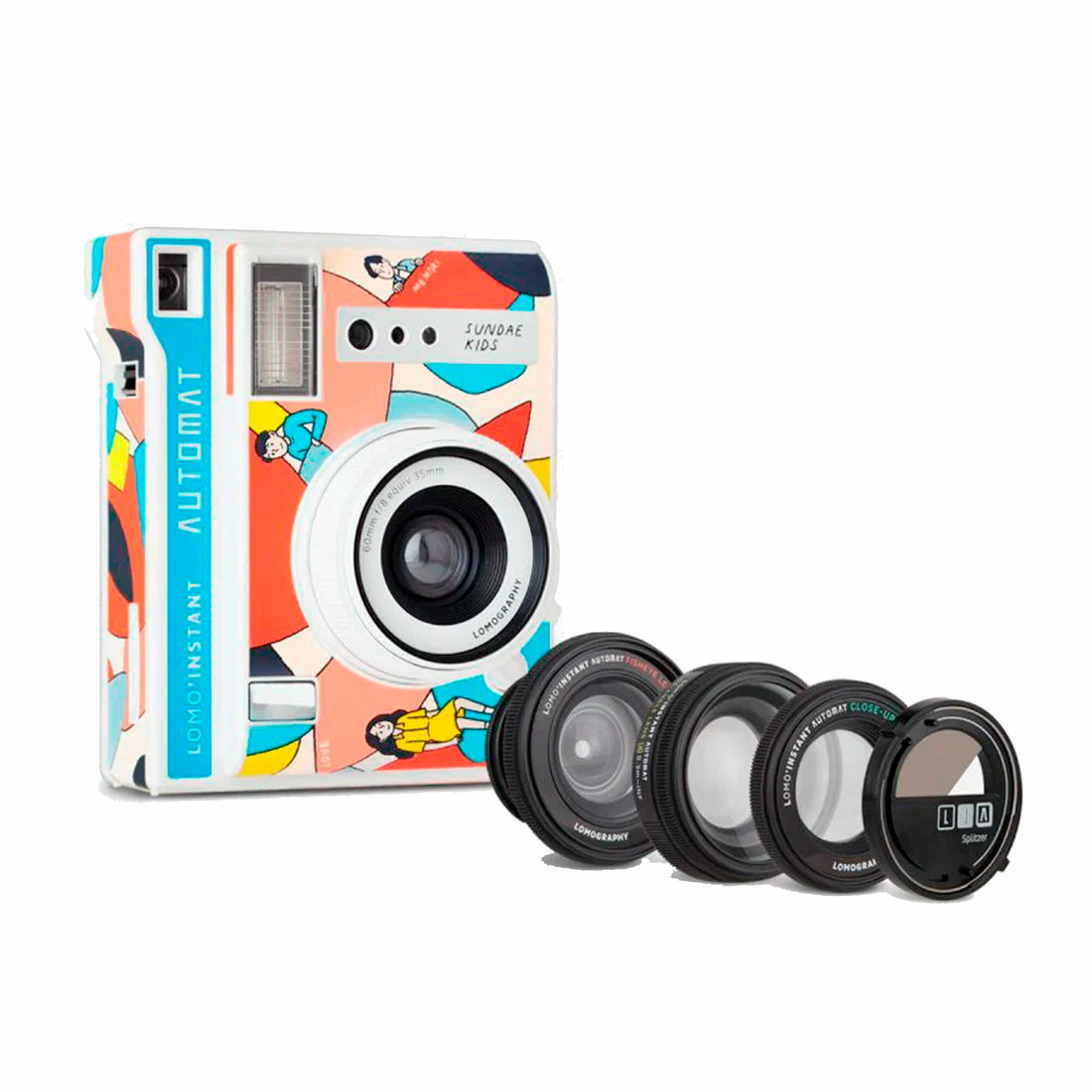 Фотокамера Lomography LOMO'Instant Automat Sundae Kids + объективы