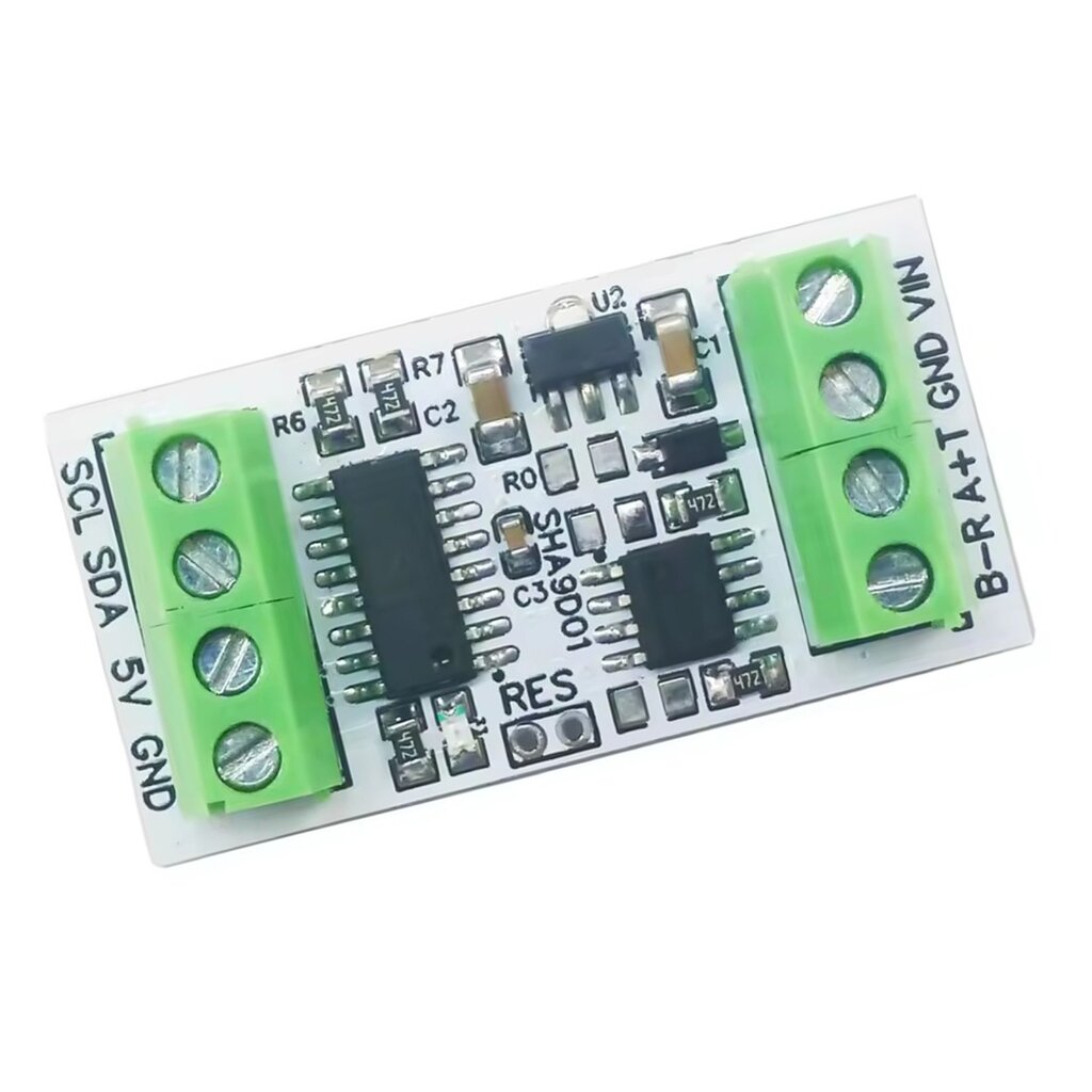 Плата адаптера датчиков температуры и Влажности SHT30 RS485 TTL232 Modbus Rtu