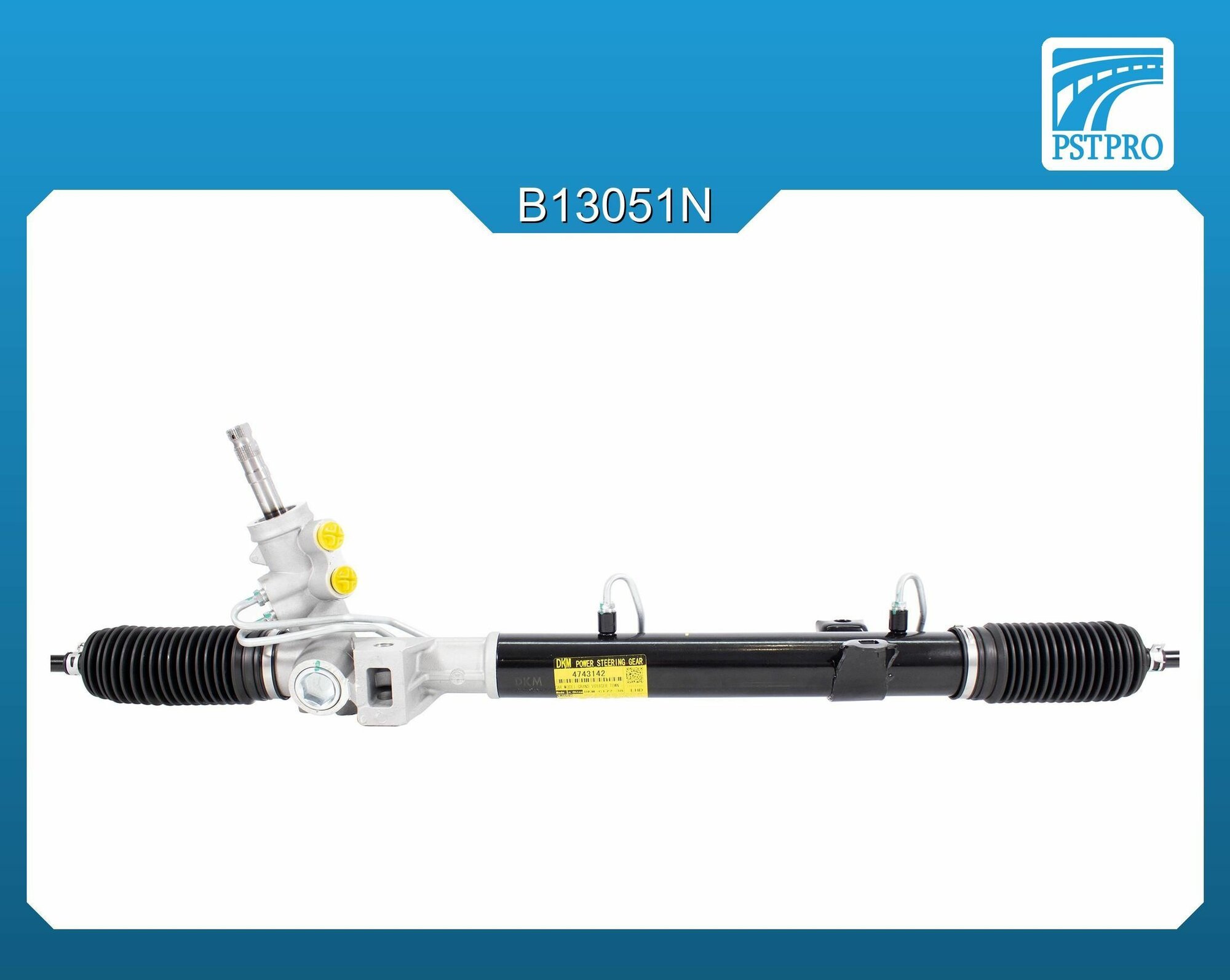 Гидравлическая рулевая рейка Chrysler Voyager 2000-12.2004, Dodge Caravan 2000-12.2004 5101939AA, 4743910AD, B13051PST