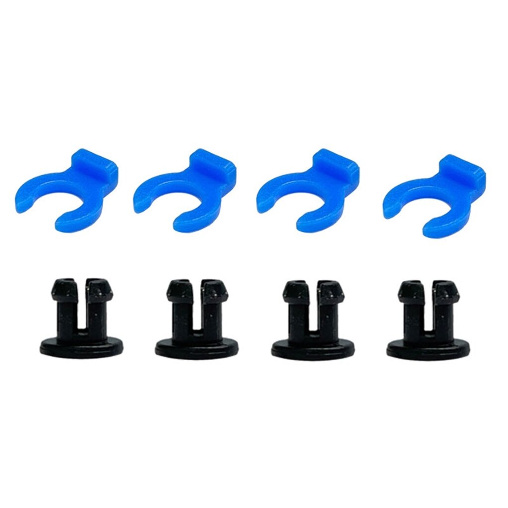 4Pair PTFE Tube Couplers 4mm Quick Connect Fittings for 3D Printing Accessories