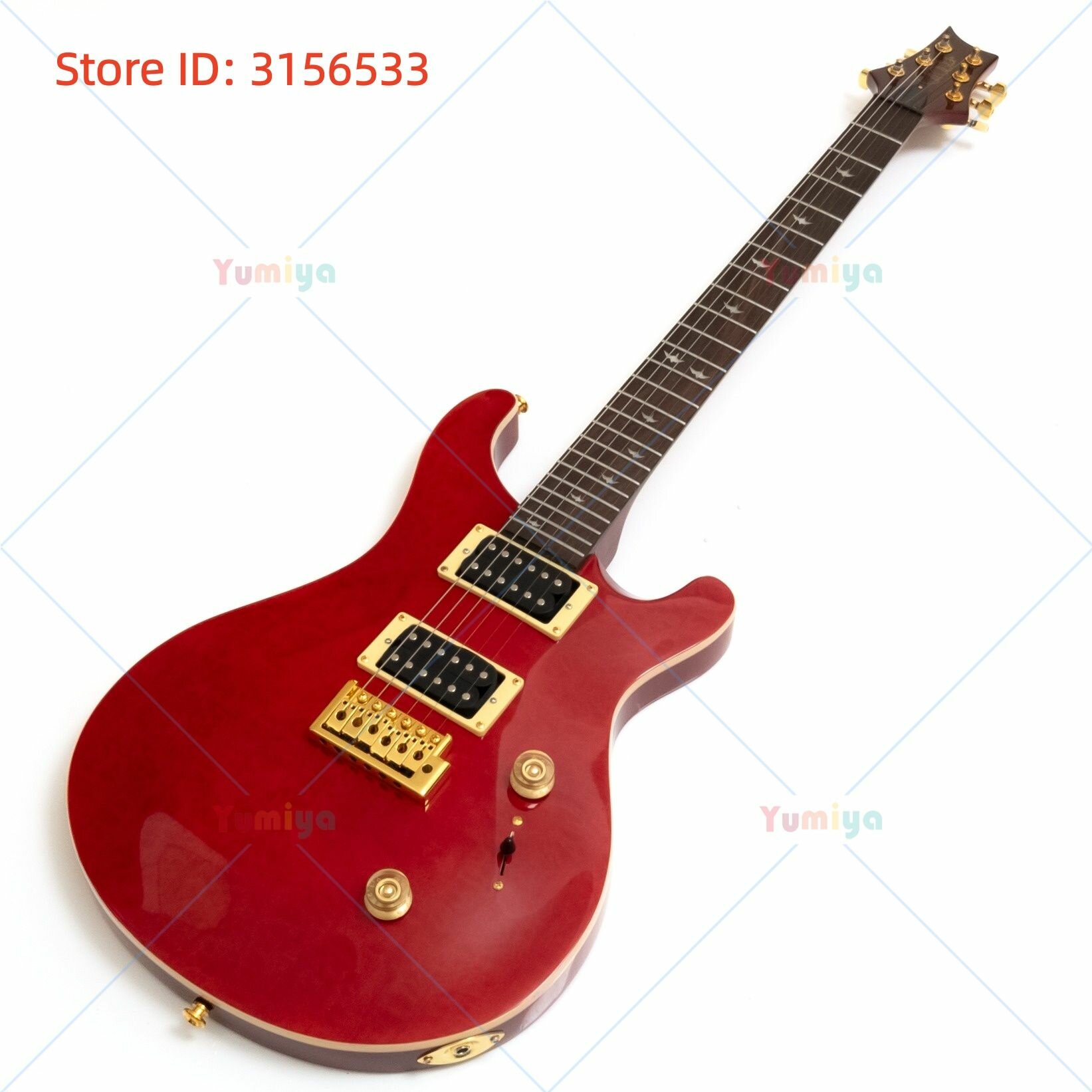 PRS Paul Reed Smith Электрогитара с тремоло-бриджем Red 24