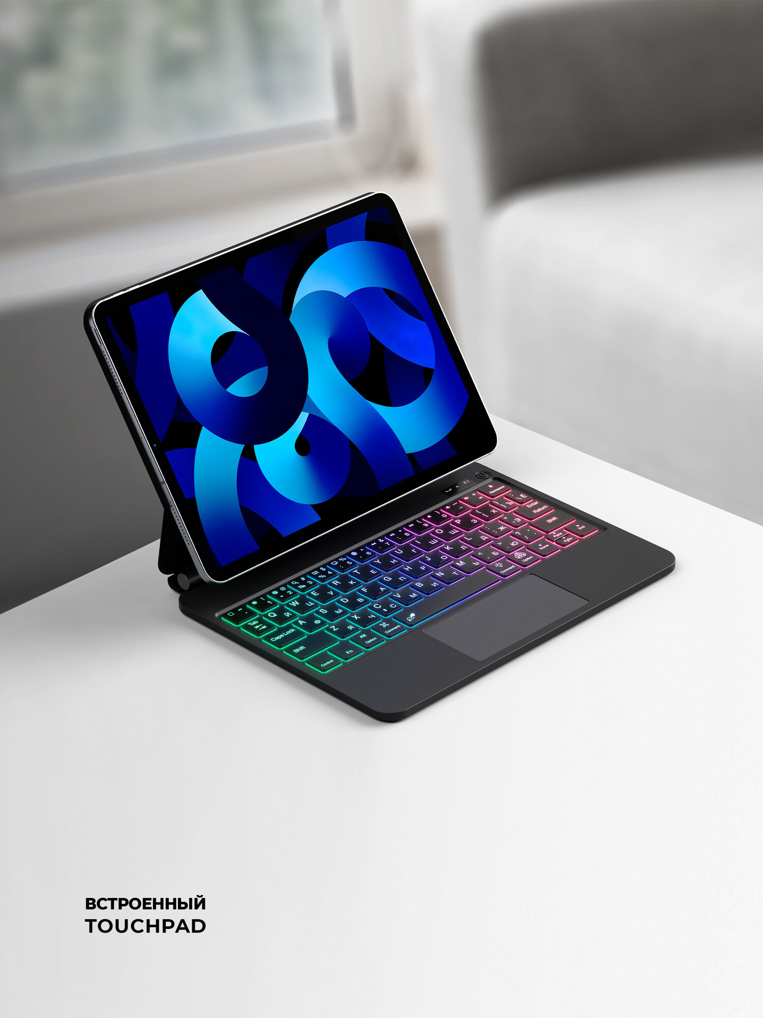 Беспроводная клавиатура для iPad Pro 11"/Air 10.9"/Air 11", цвет черный, 71116, Deppa