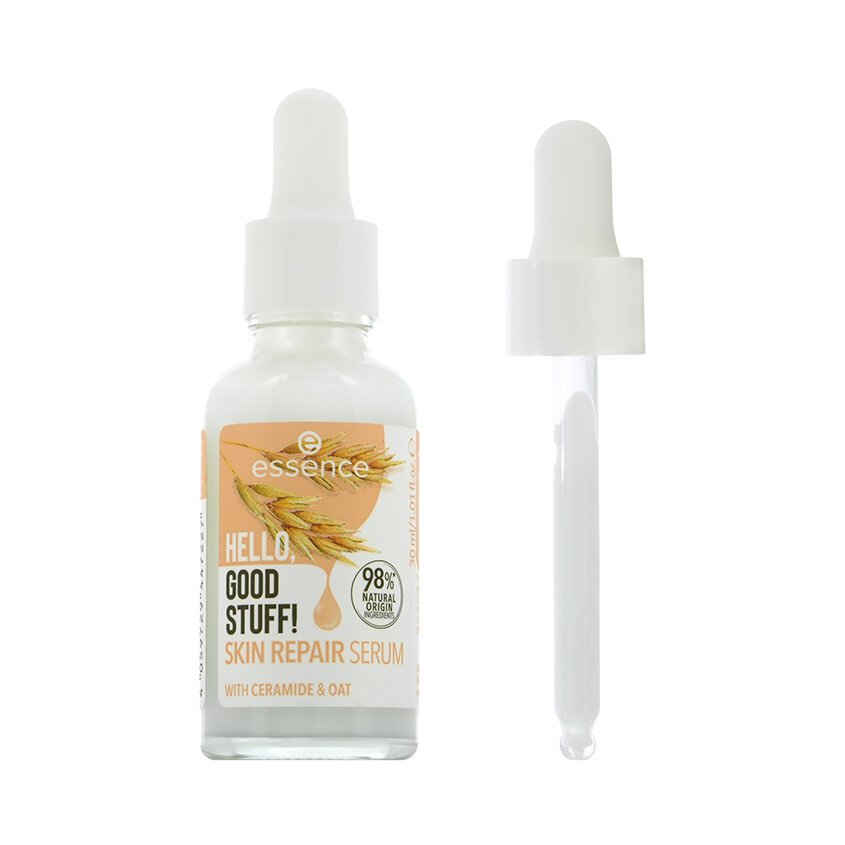 Сыворотка Essence "HELLO, GOOD STUFF!", восстанавливающая, с овсом, керамидами