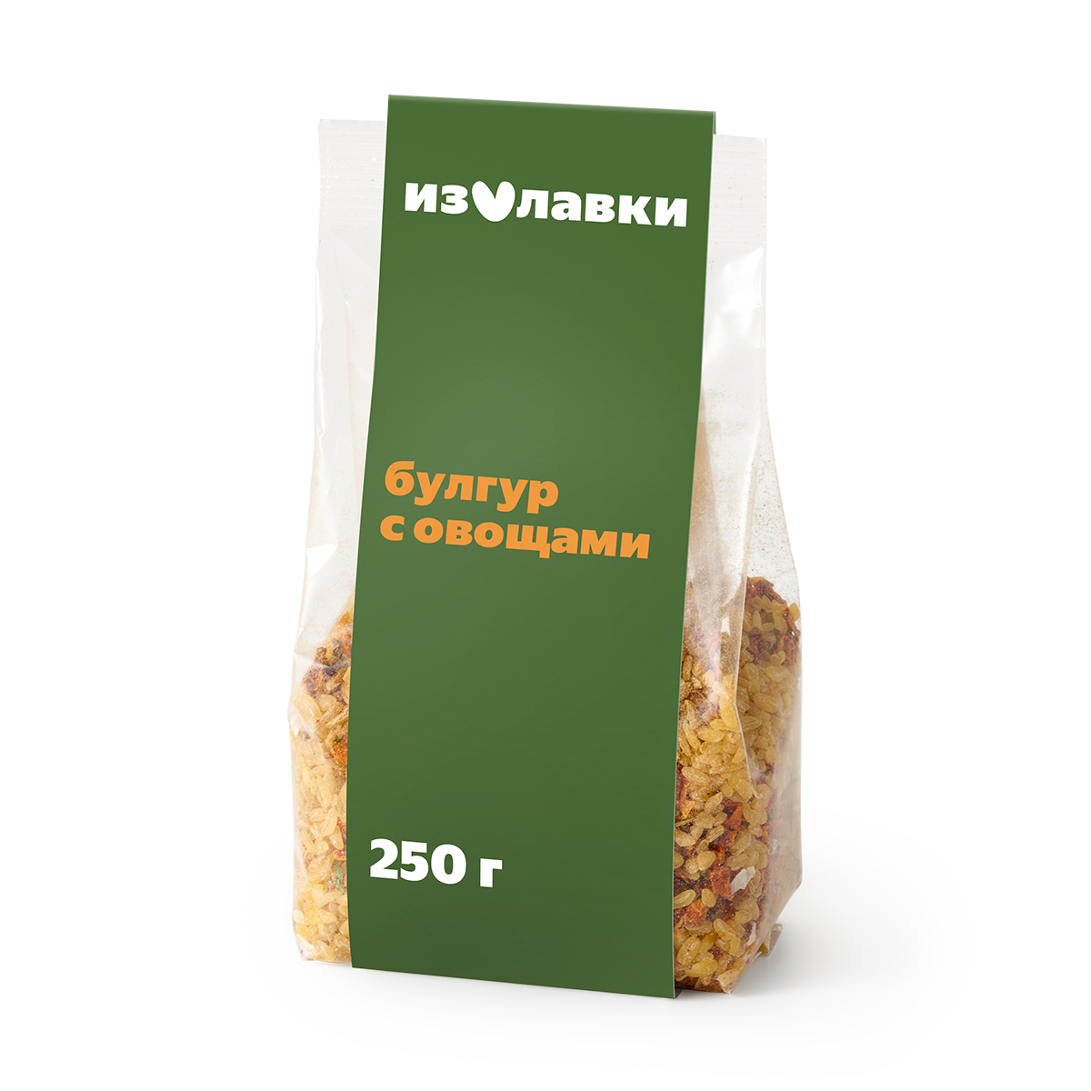 Булгур "Из Лавки", с овощами, в пакетиках для варки, 250 грамм