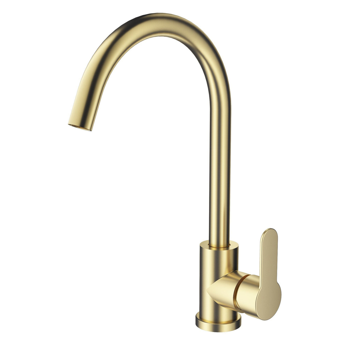 Смеситель для кухни Wonzon & Woghand WW-AE4554-BG брашированное золото