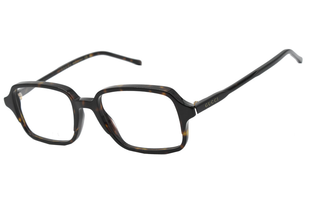 Оправа для очков GUCCI GG 1211O 002 пол Женский форма оправы Прямоугольная цвет оправы Черепаховый