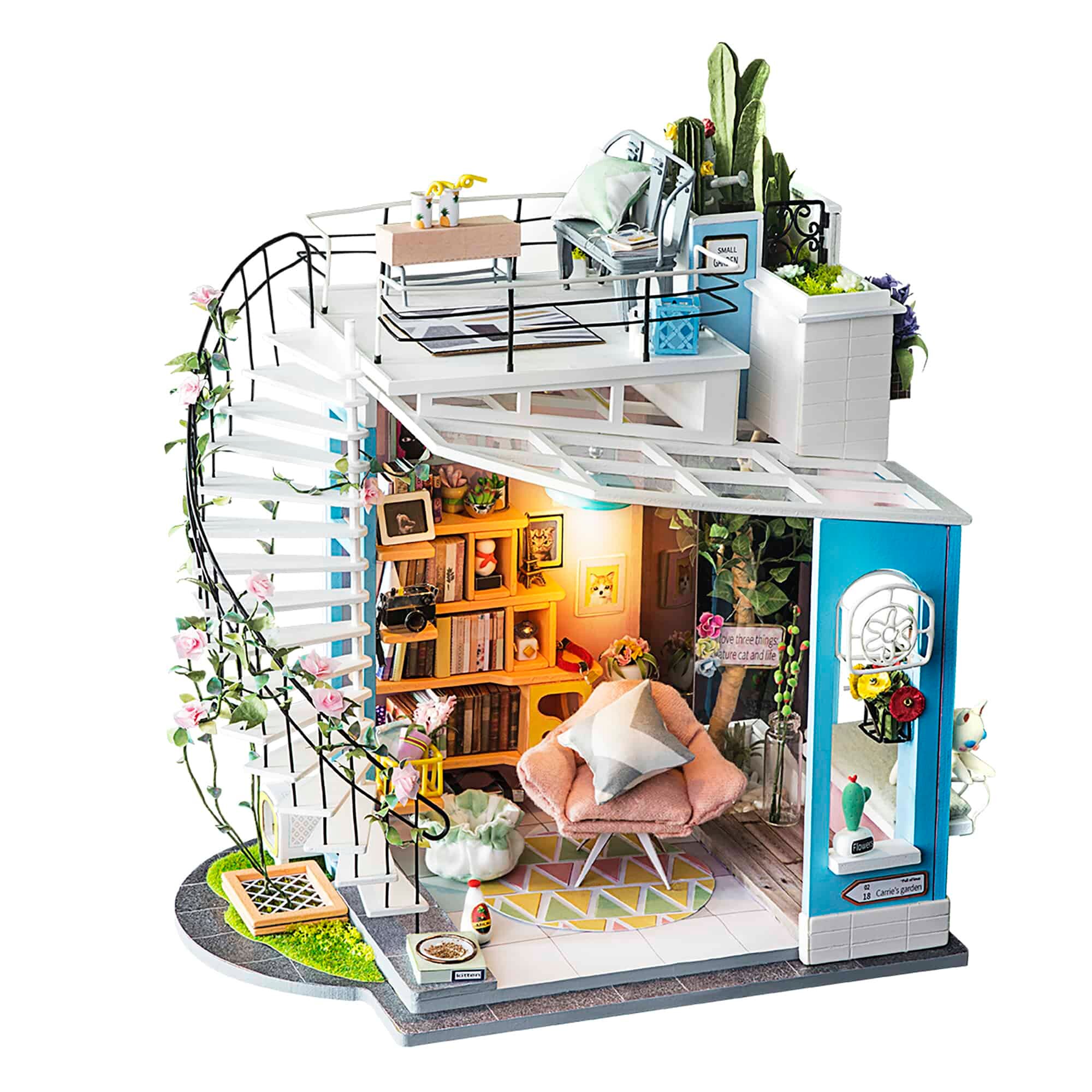 Румбокс Дом с мансардой Dora'S Loft DG12 (Rolife)