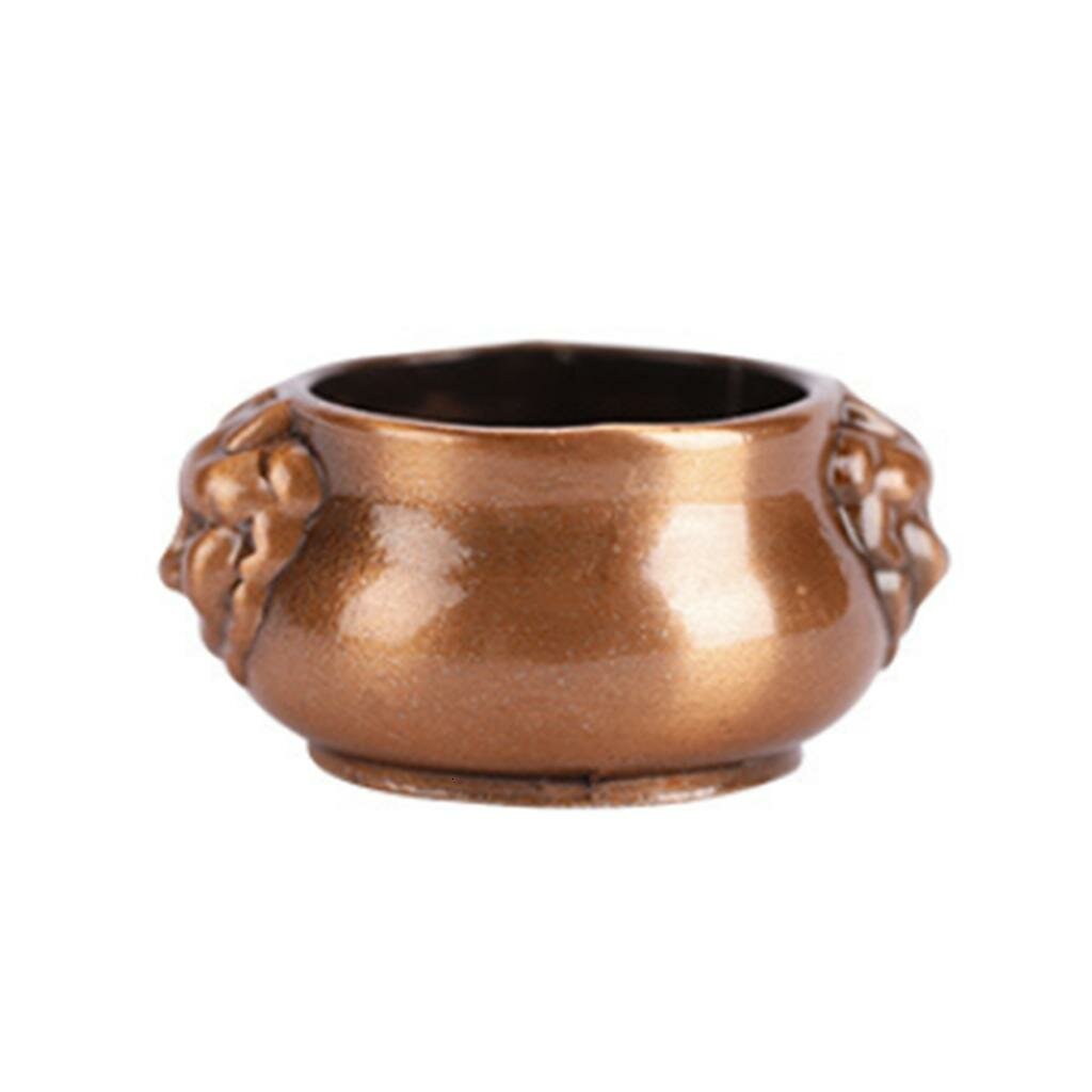 Подставка для благовоний с ловушкой для пепла, старый красный