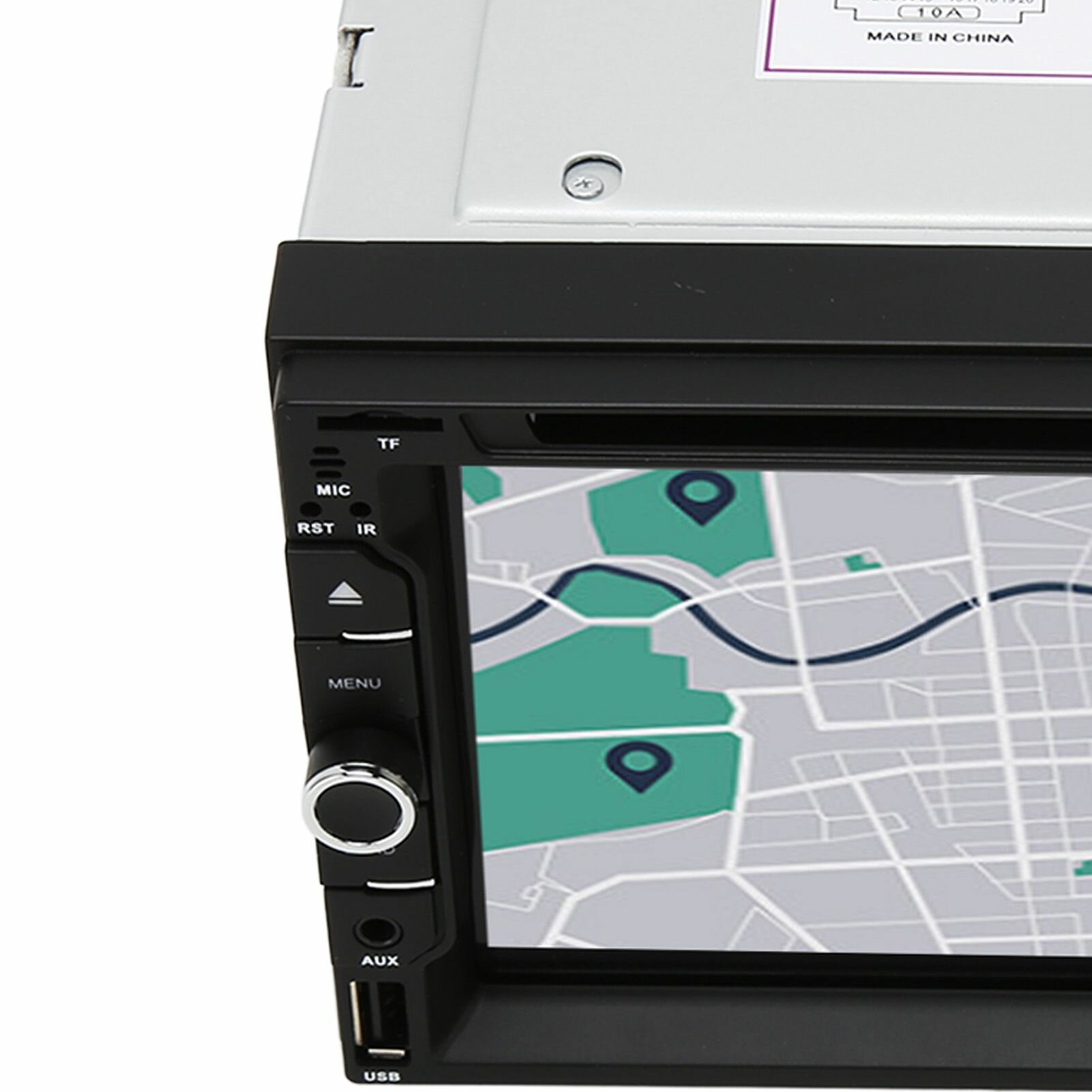 6.95" мультимедиа авто, эквалайзер, сенсор, голосовой помощник, две камеры, Android DVD