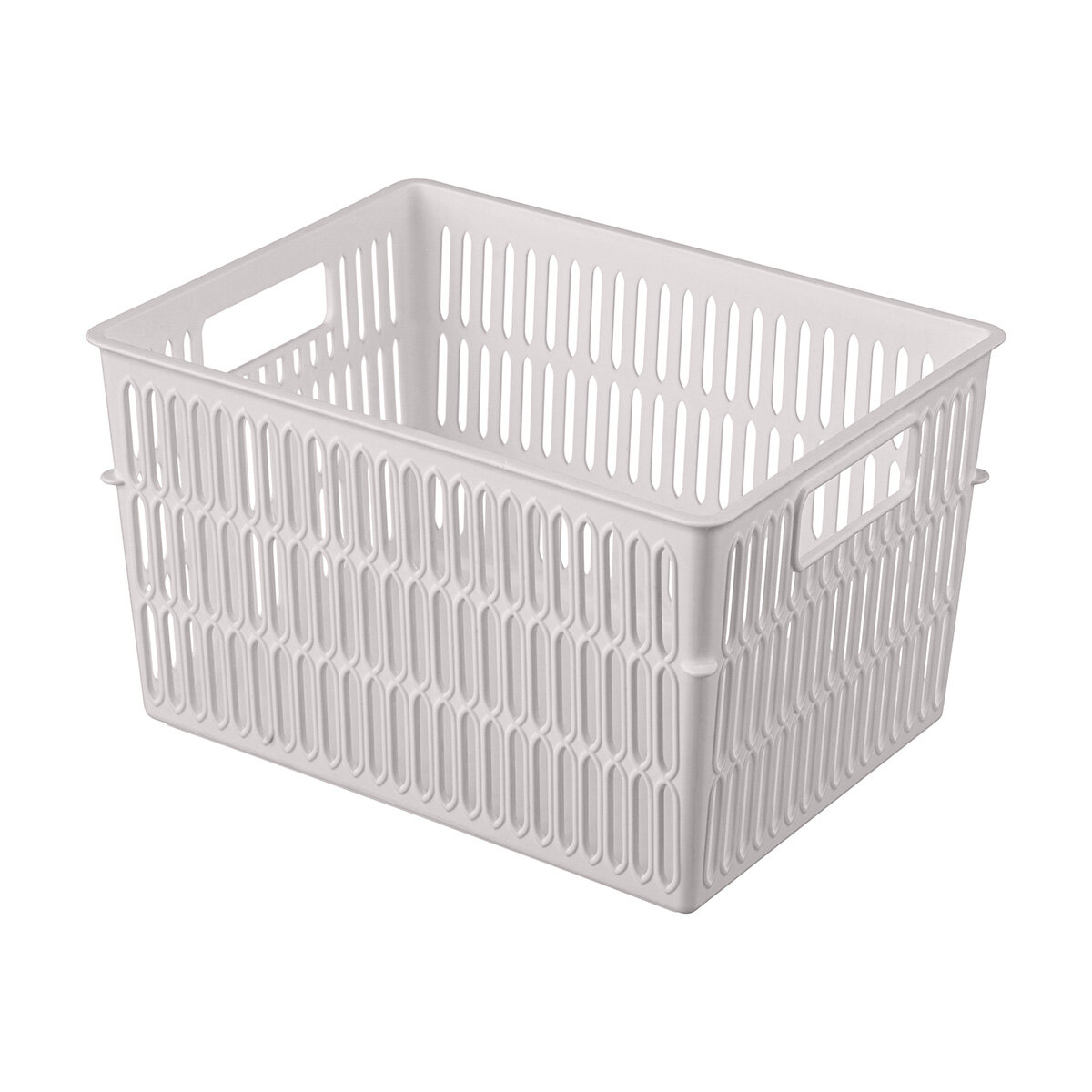 Корзина для хранения Бытпласт Simplify, 18,4 x 13,6 x 10,8 см, светло-бежевая