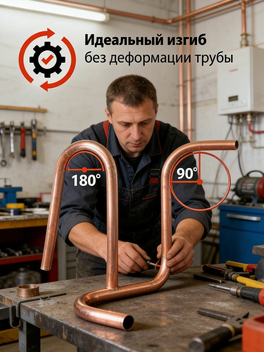 Трубогиб ручной для профильных труб