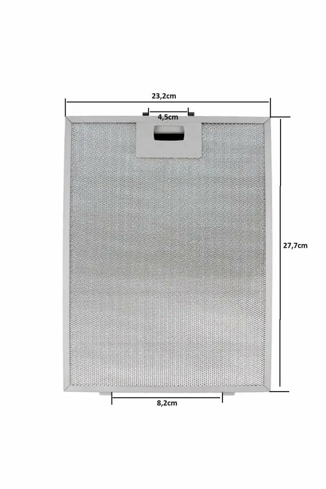 3 шт. 232x277 мм, Совместимый масляный фильтр аспиратора капота, 23,2 x 27,7 см