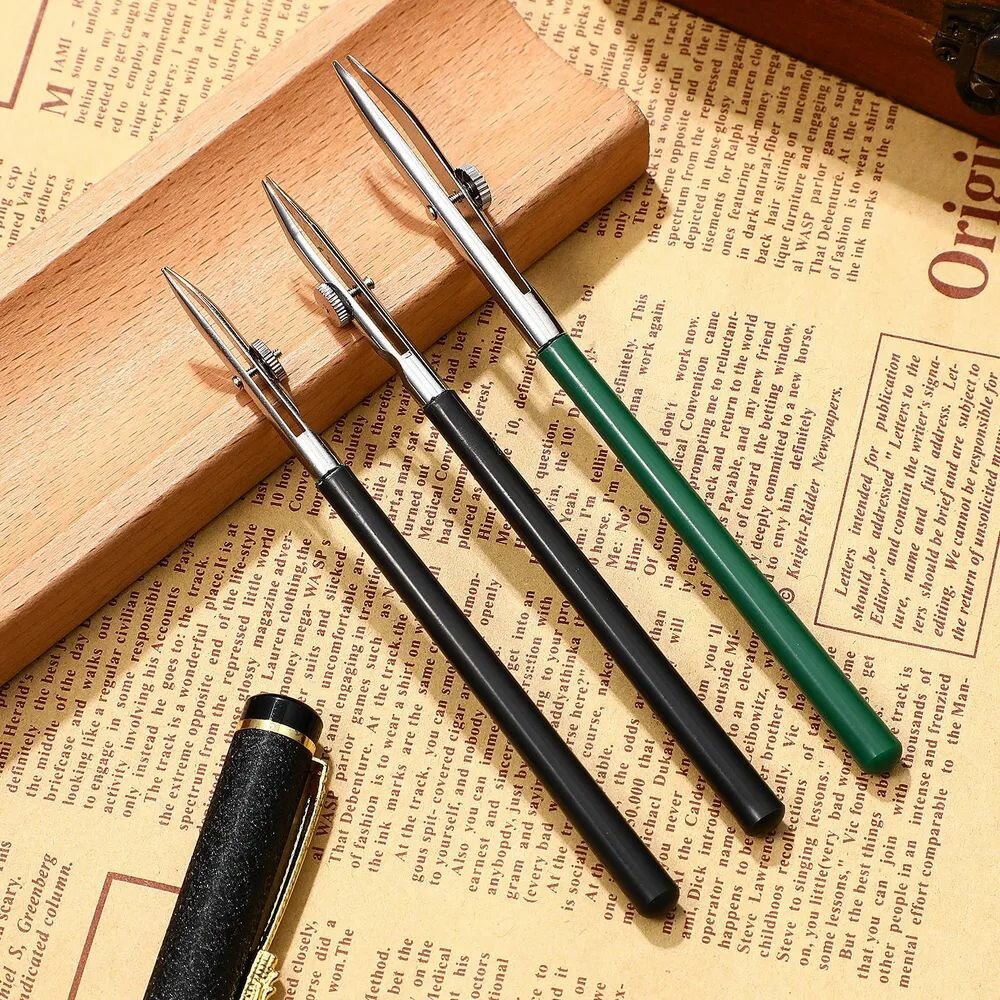 Тонкие Перья Для Рисования С Регулируемой Шириной Линии 3Pcs Разноцветные