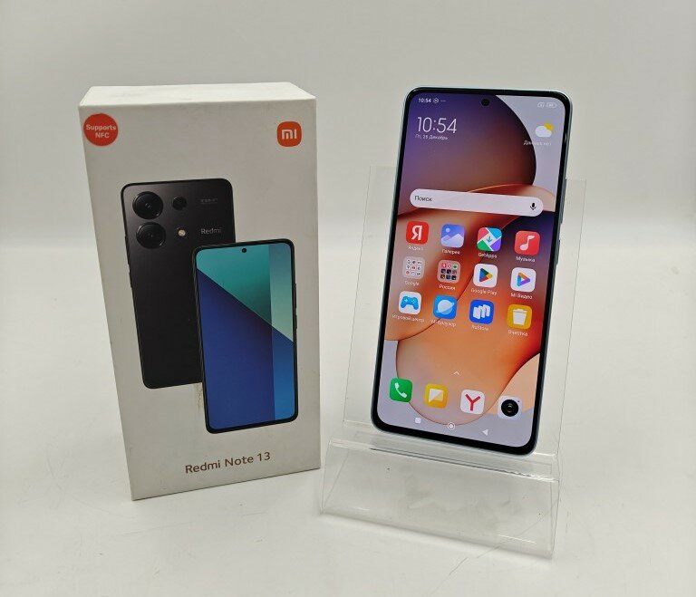 Смартфон Xiaomi Redmi 13 6/128 ГБ, голубой (Ice Blue), 90 Гц, камера 108 Мп, 5030 мАч, Android 14 (RU версия)