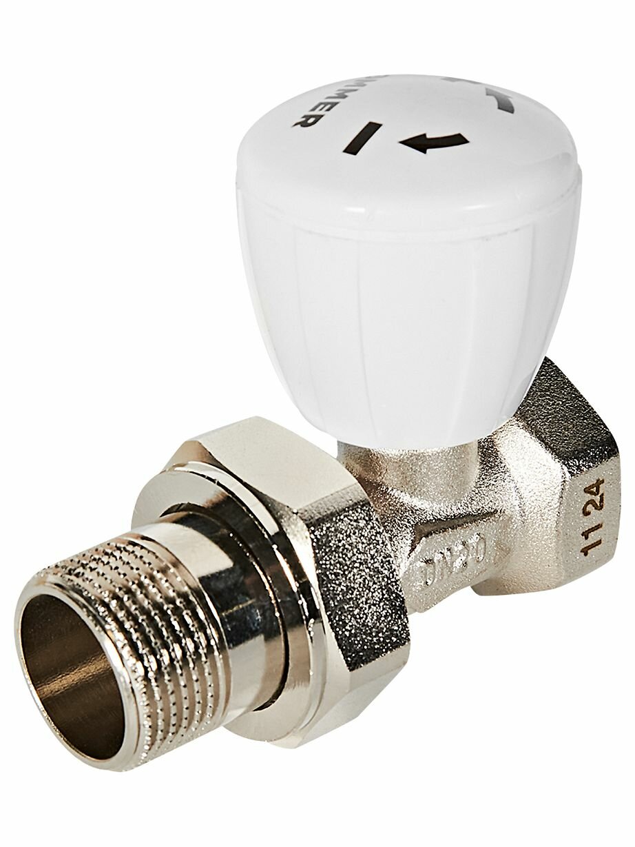 Клапан запорно-балансировочный ROMMER 3/4", прямой (RVL-0001-100020)