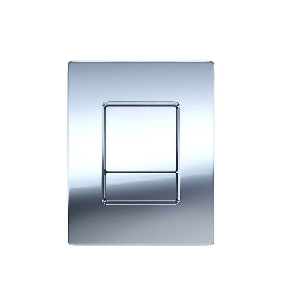 Клавиша смыва для инсталляции Aquatek PNN-0000002, пневматическая, пластик, цвет хром