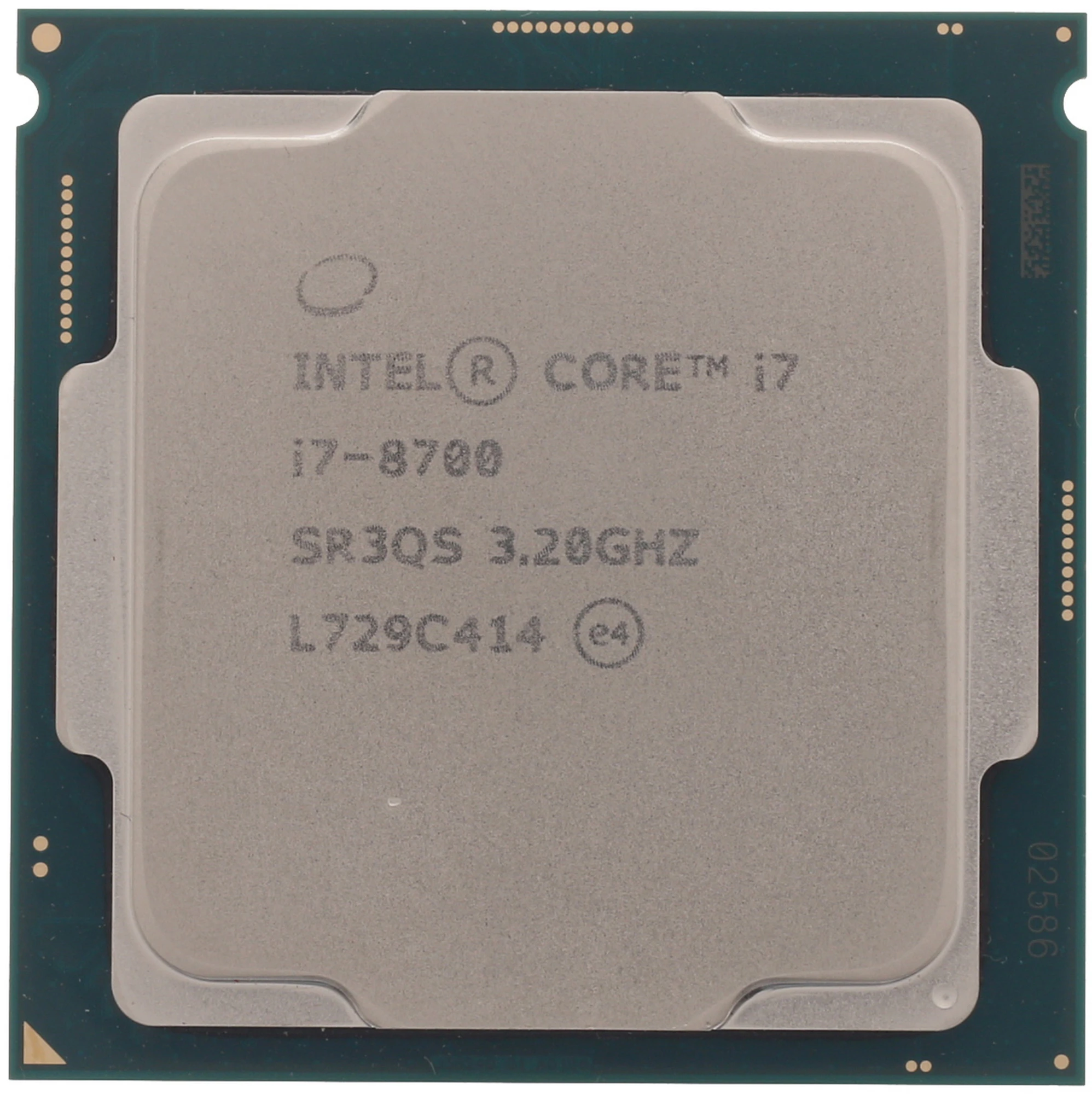 Процессор INTEL Core i7-8700 LGA1151-v2 OEM