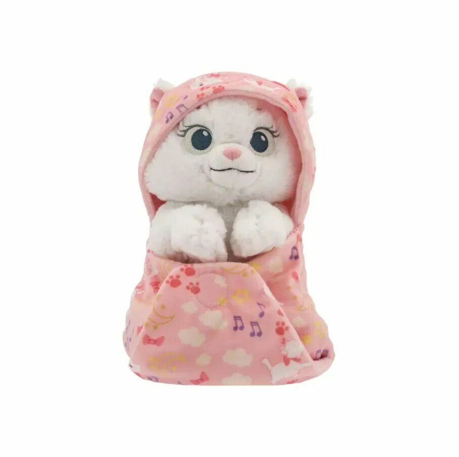 Мягкая игрушка Мари плюш в пеленке Дисней, Коты Аристократы - Marie Plush in Swaddle The Aristocats Disney Babies, 25 см