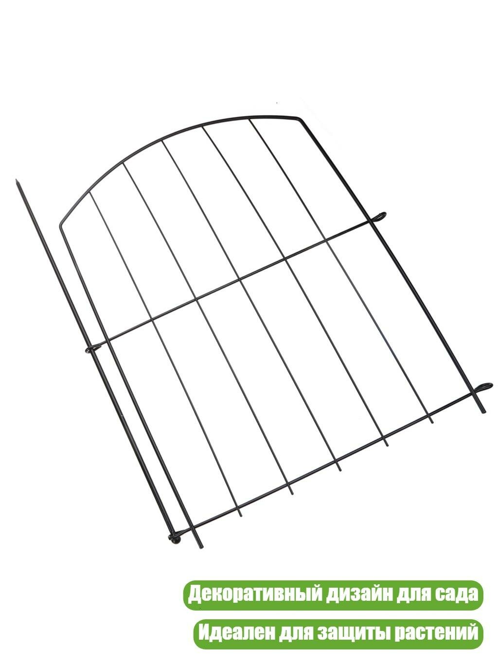 Декоративная садовая панель забора