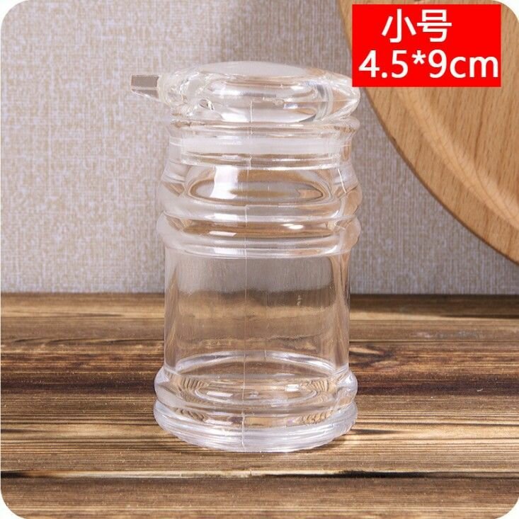 Прозрачная емкость для приправ, банка для уксуса, контейнер для специй, бытовая бутылка для приправ, банка для соли,