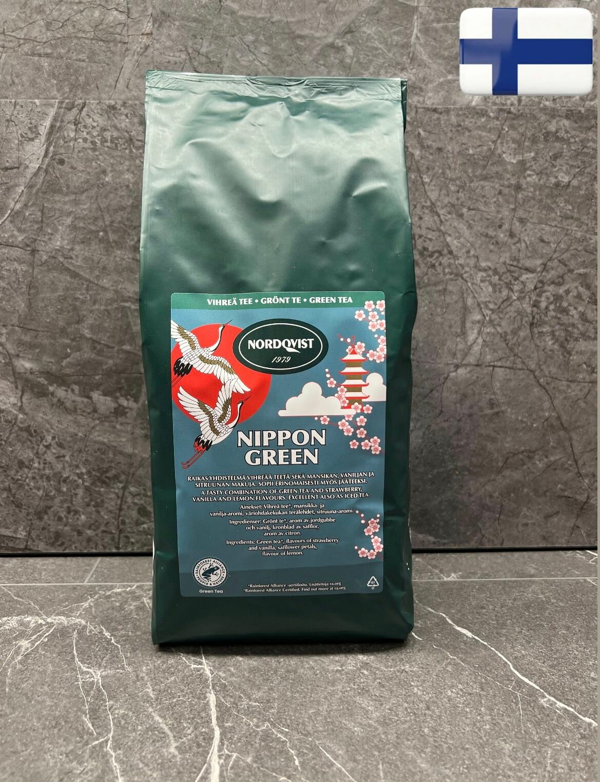 Nordqvist Nippon Green зелёный чай 800 гр.
