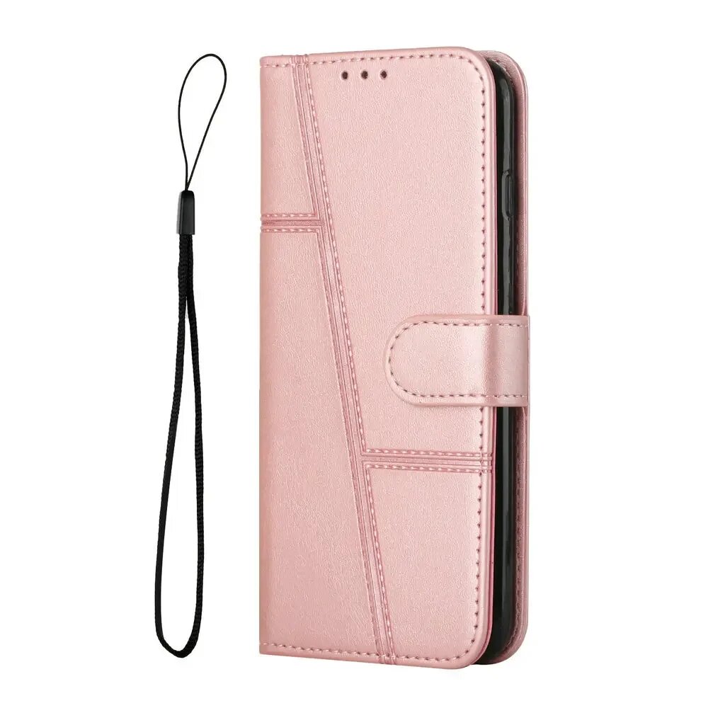 Розовый чехол-книжка Realme 11 4G Rose Gold