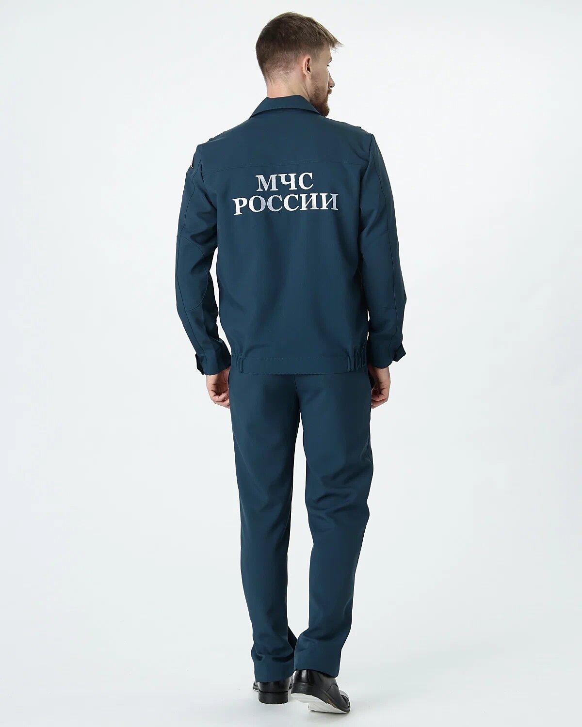 Костюм МЧС офисный габардин цвет морской волны 56/5