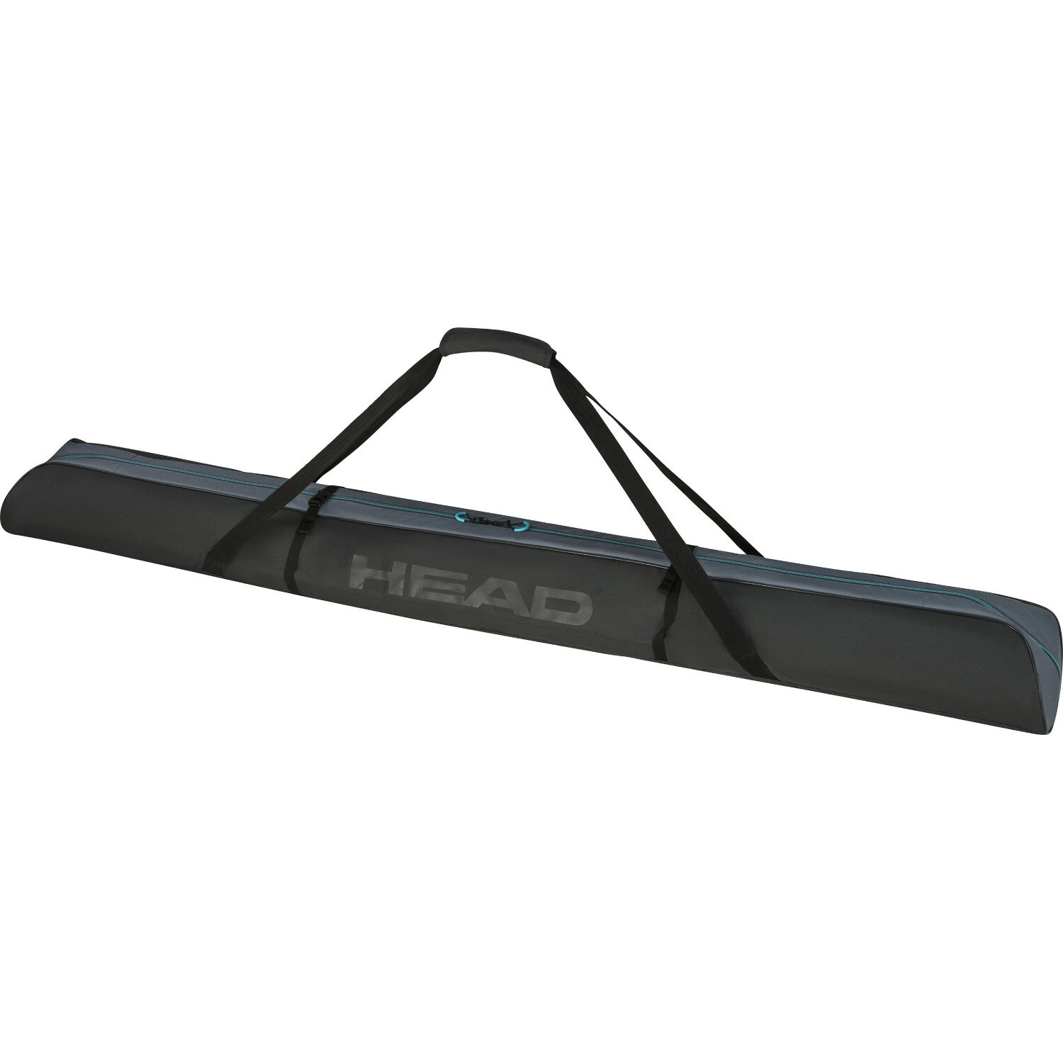 Чехол г/л однопарный Head Single Ski Bag Black/Anthracite (195) 25/26 Черный, для мужчин , Черный