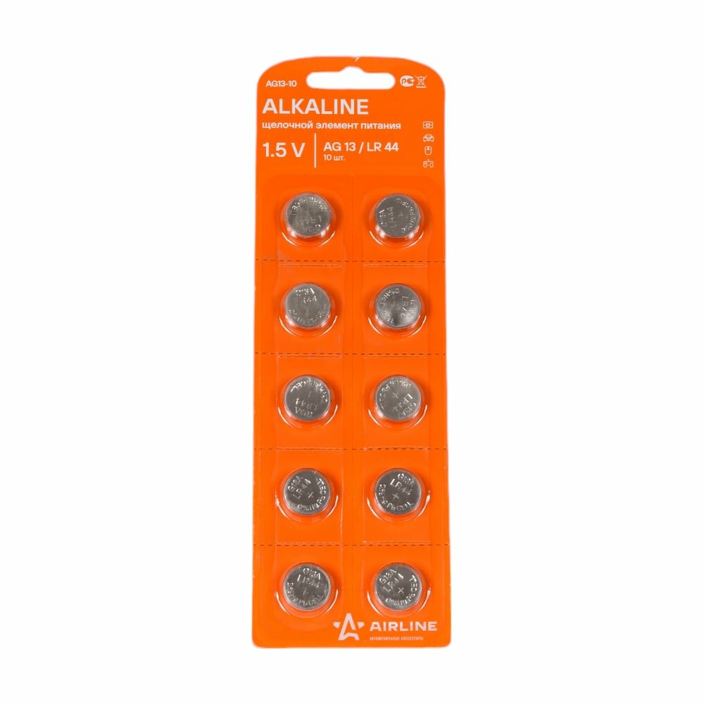 Щелочная батарейка Airline AG13-10