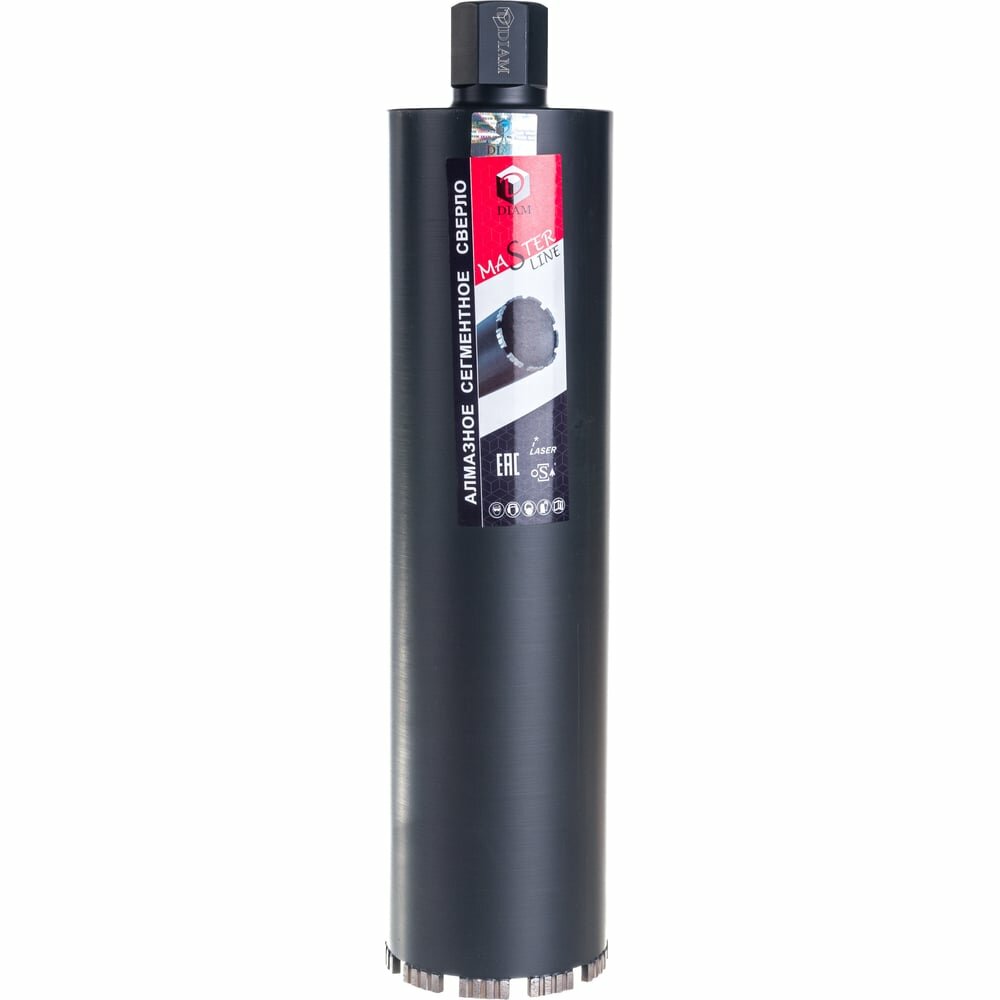 Сверло алмазное сегментное мокр. Diam 110x400х9x1,1/4UNC серия Мастер (бетон) 312043