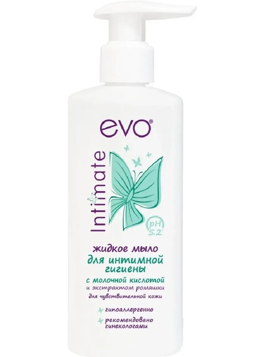Эво Жидкое мыло для интимной гигиены 200мл
