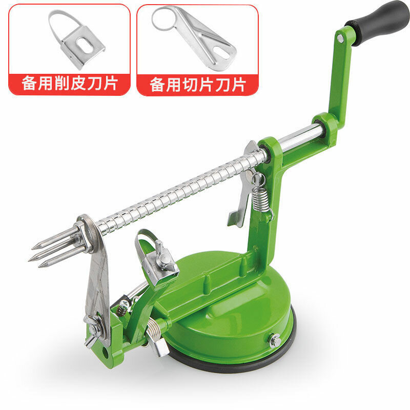 Магический домашний ручной очиститель яблок, многофункциональный очиститель 3-в-1, автоматический слайсер для фруктов