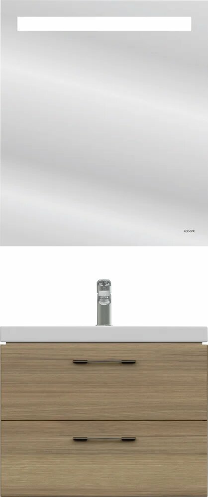 Мебель для ванной комнаты Cersanit Лара (Lara) 60, орех