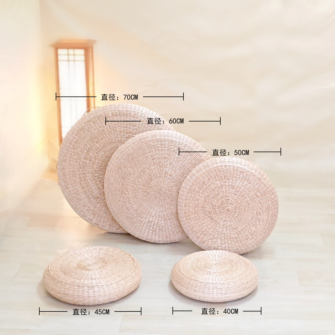 Подушка футон для чтения, балкона, домашнего ковра, ленивой подушки, медитационной подушки, подушки для коленей, татами для пола