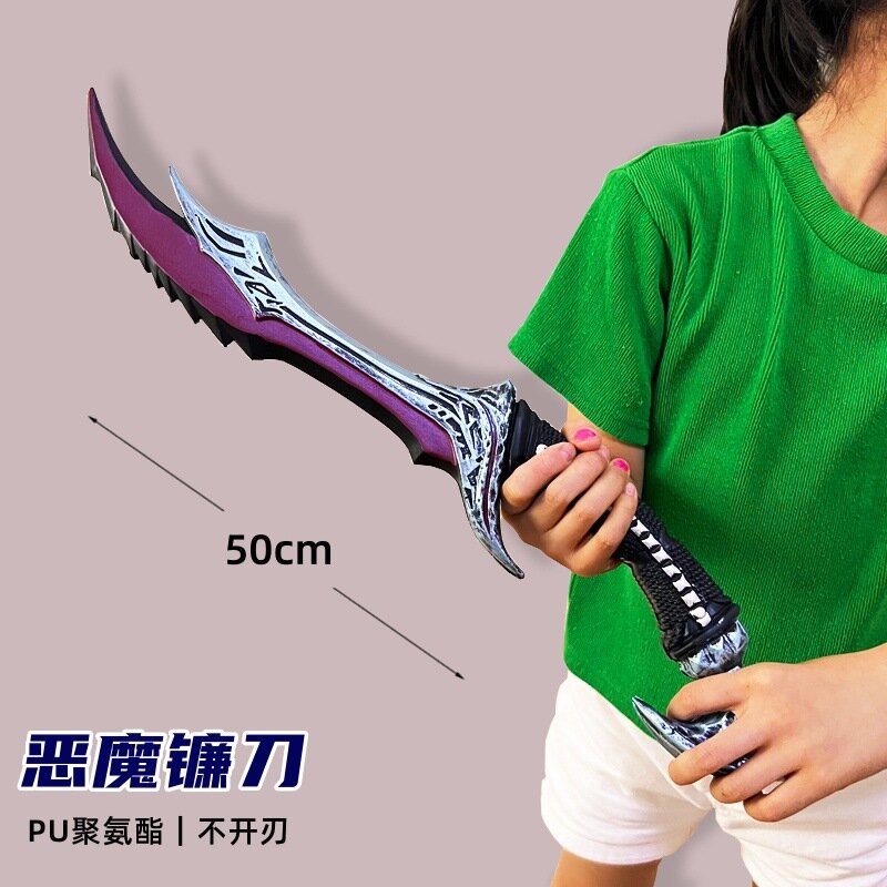 Большой размер 1.0m Final Fantasy COS Лойд Разрушение Великий меч Военная повреждение Разрушительный меч Игрушка PU Мягкий реквизит