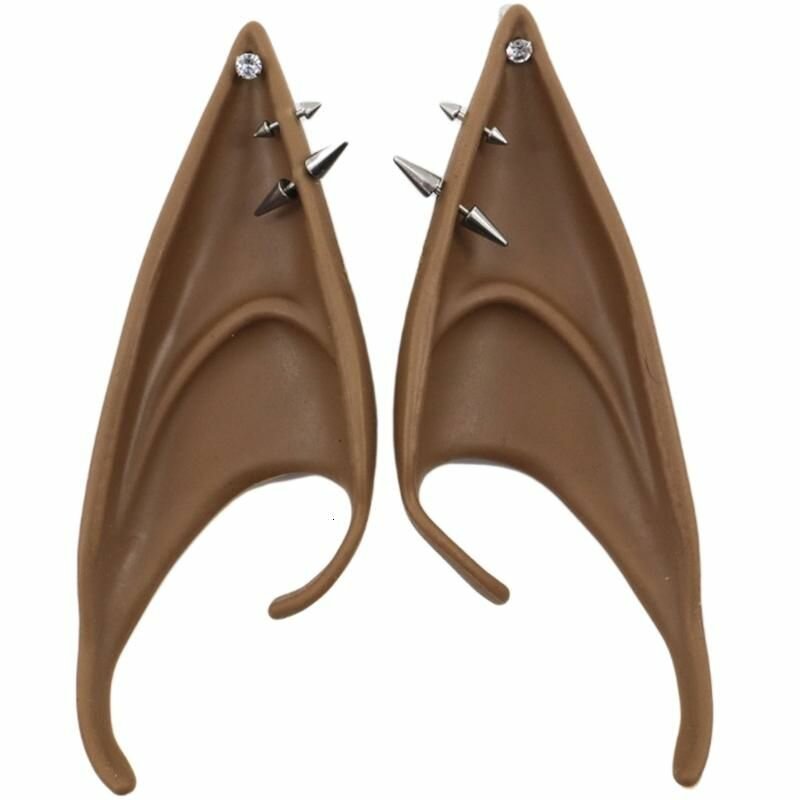 Ушки эльфа и гоблина для костюмов и маскарадов, Кофейный наушник медный