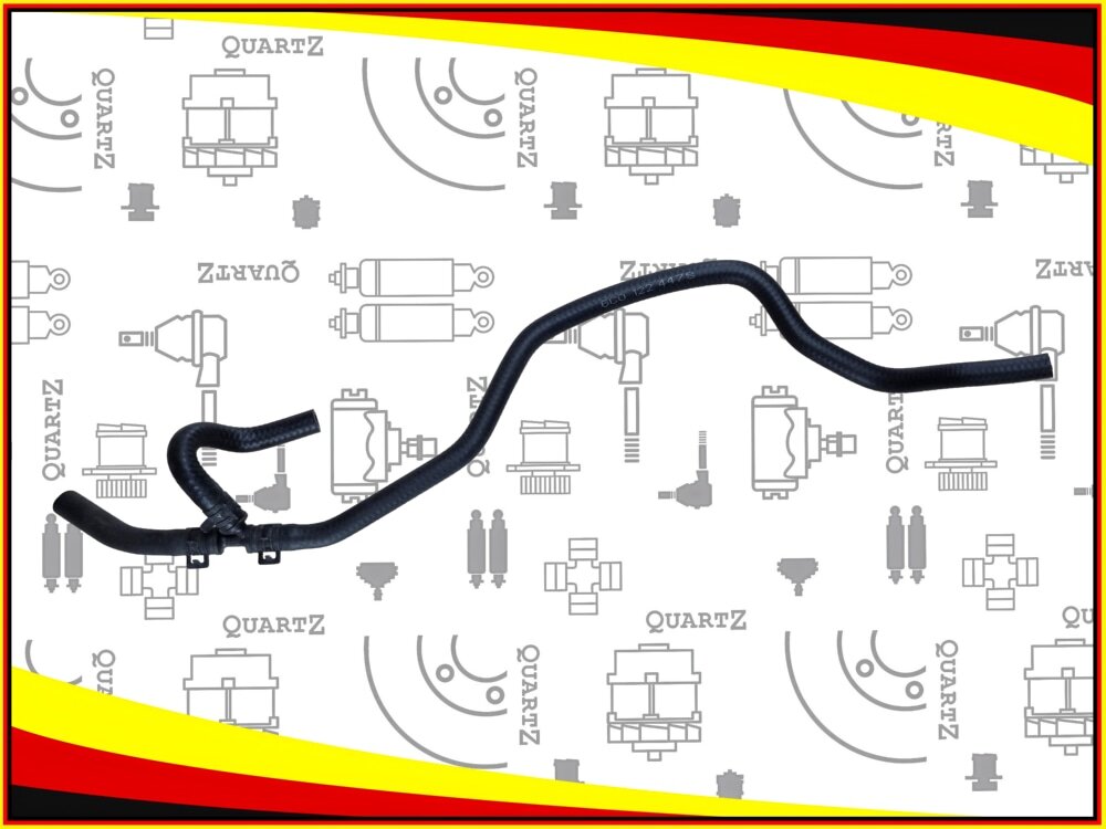 Патрубок системы охлаждения VAG VW POLO/ SKODA Rapid 6C0122447S Quartz арт. QZ6C0122447S