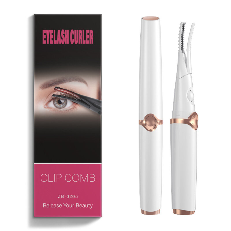 Электрический щипцы для завивки ресниц, портативные электрические нагреваемые щипцы для завивки ресниц, специальные щипцы для визажистов, электрические щипцы для завивки ресниц