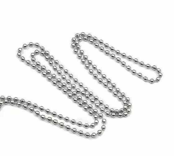 Цепочка для пробки ванны нержавеющая сталь 100 см хром, 1 шт, держатель сливной пробки, анти-потеря