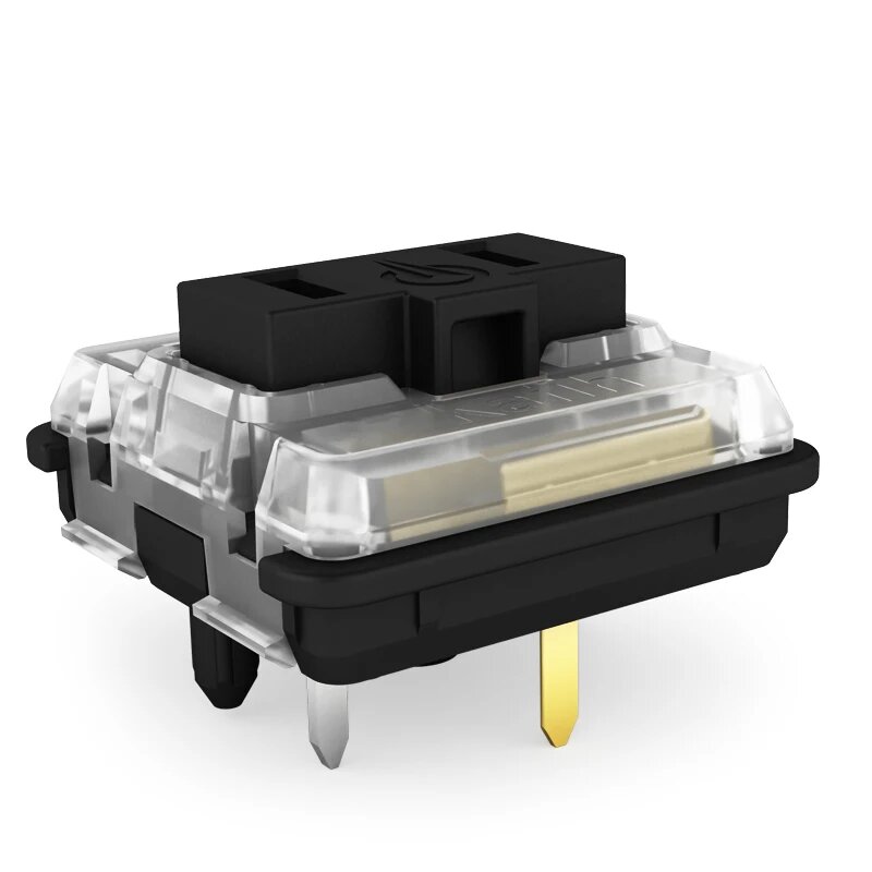 CHOSFOX Механические клавиатурные переключатели Kailh PG1350 коричневые, белые, синие, красные low profile black