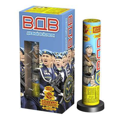 Батарея салютов Русская пиротехника ВДВ 1 зарядов