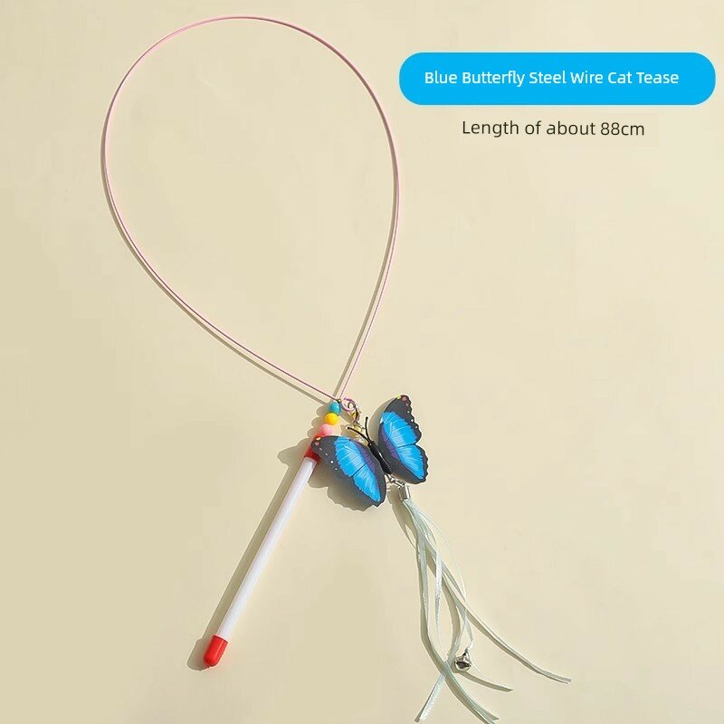 Игрушка-дразнилка для кошек AFP: гаджет для самостоятельных игр, сменные головки, товары для котят, способствующие